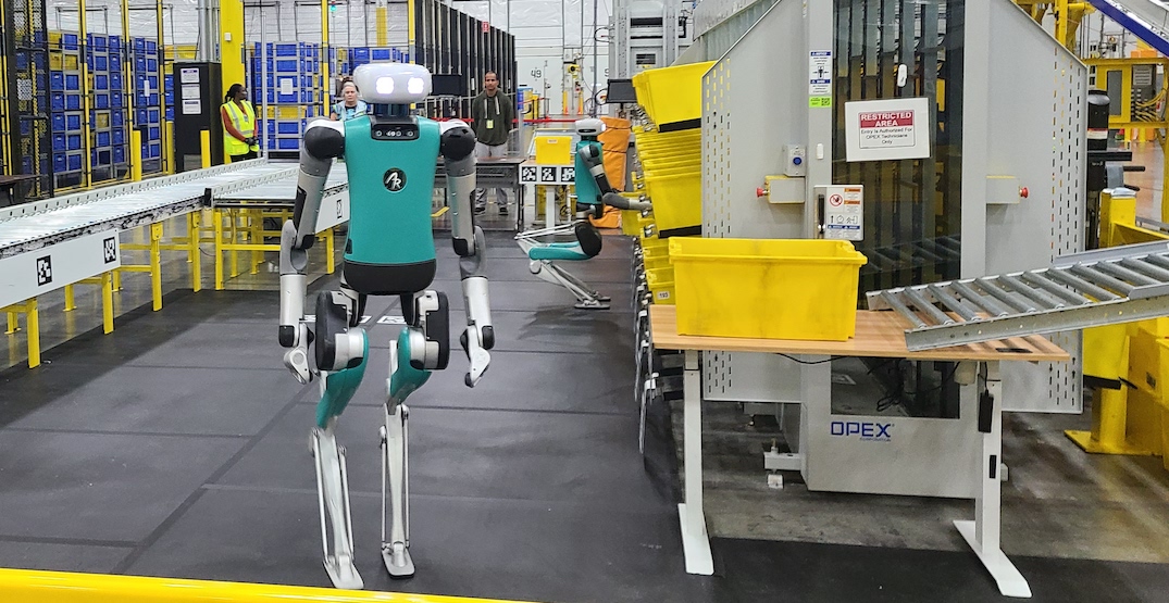 Amazon Deploys Robots with Human Form - But Is It Practical? - Techzi